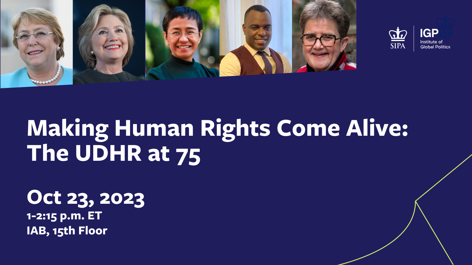 Making Human Rights Come Alive: The UDHR at 75 | Columbia SIPA
