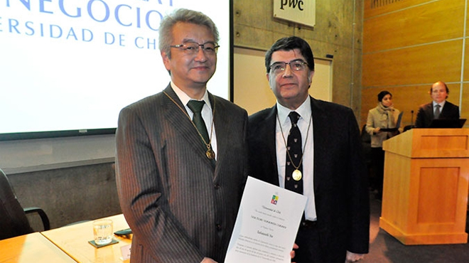 Takatoshi Ito Lectures and Receives Honorary Doctorate in Chile Visit ...