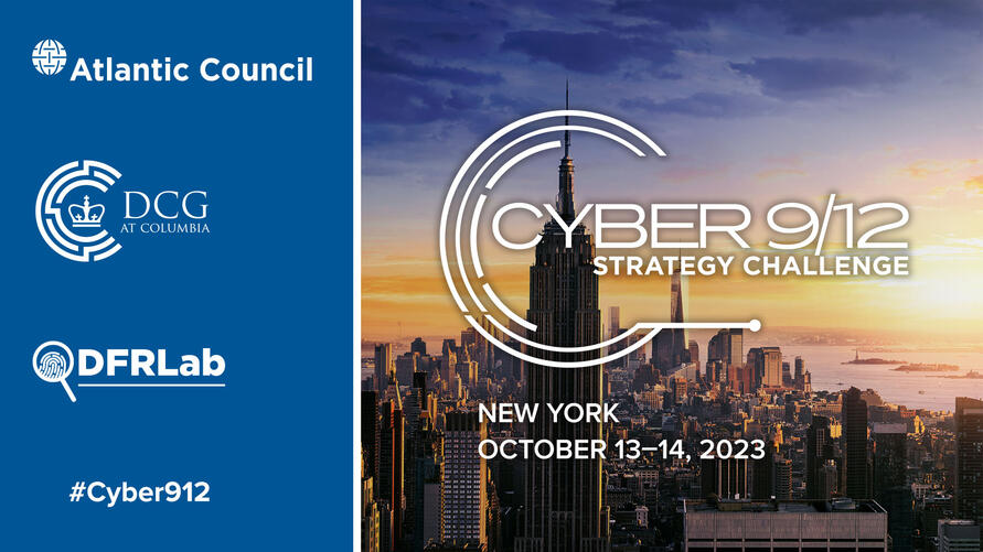 New York City Cyber 9/12 Strategy Challenge | Columbia SIPA