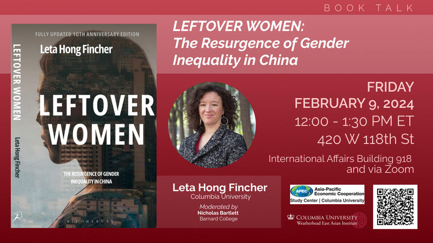 Leftover Women: The Resurgence of Gender Inequality in China, 10th ...