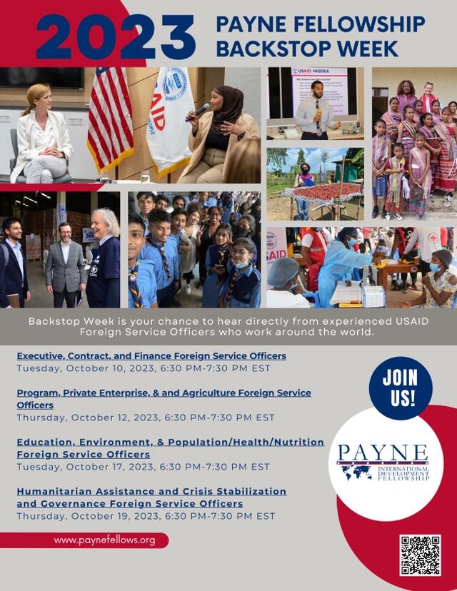 Empowering Future USAID Foreign Service Officers: 2023 Backstop Week ... Empowering Future USAID Foreign Service Officers: 2023 Backstop Week ...