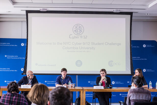 SIPA Hosts Second Annual NYC Cyber 9/12 Student Challenge | Columbia SIPA