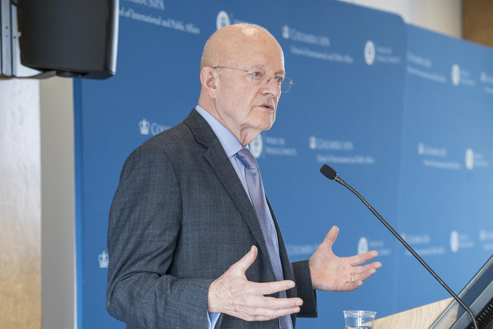 James Clapper Reflects on Storied Career in Intelligence | Columbia SIPA